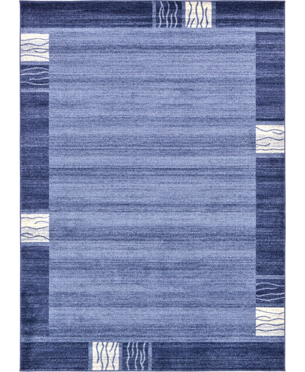 Click here for Bayshore Home Lyon Lyo1 7 x 10 Area Rug - Navy Blu... prices