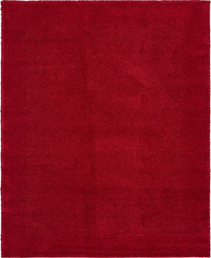 Bayshore Home Uno Uno1 Red 10' x 13' Area Rug - Macy's