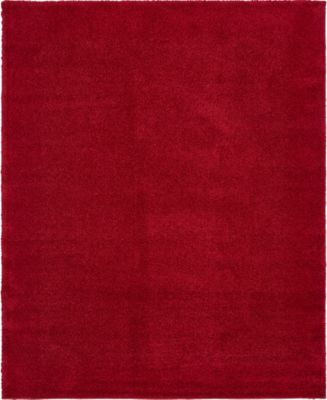Bayshore Home Uno Uno1 Red 10' x 13' Area Rug - Macy's