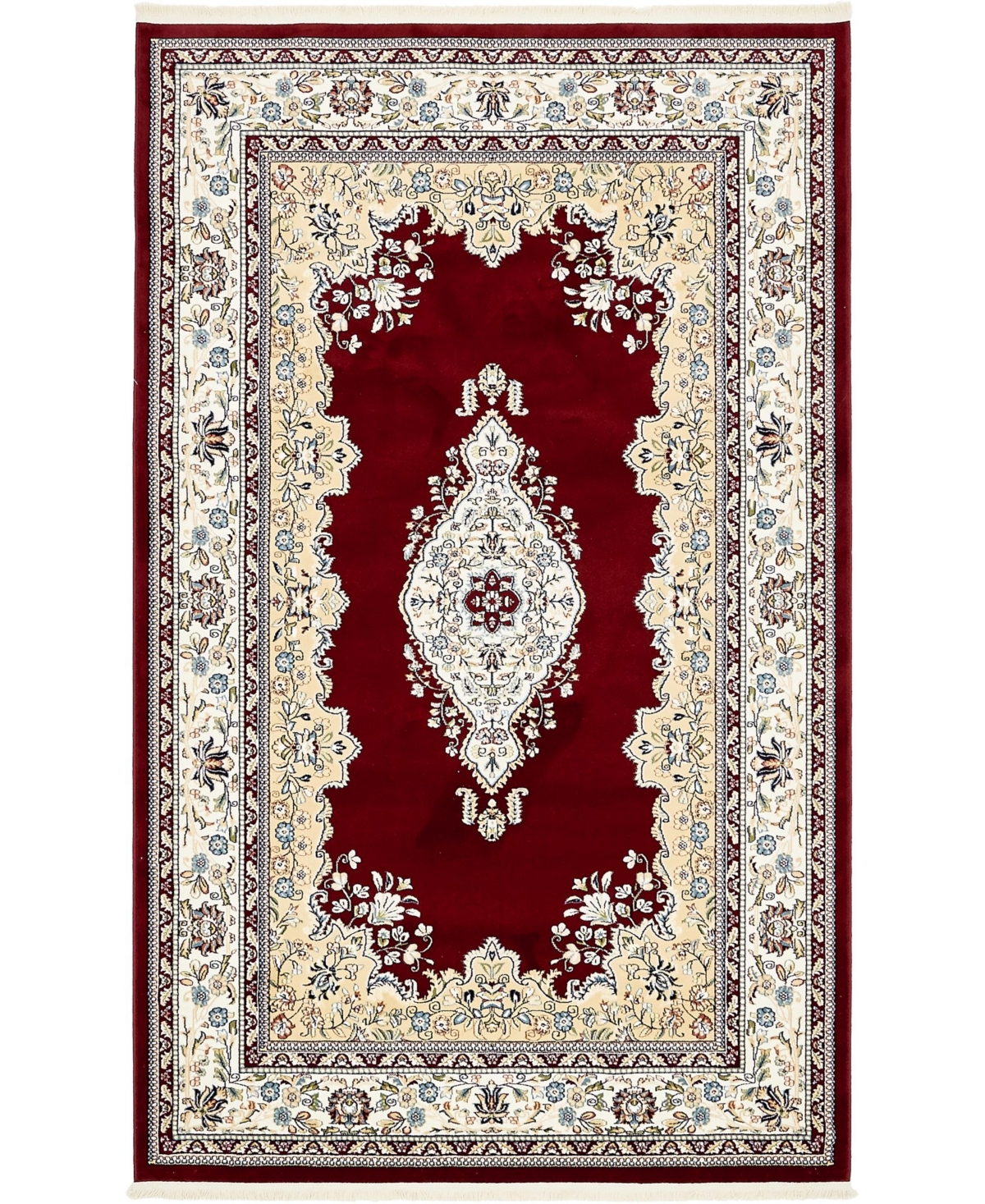 Click here for Bayshore Home Zara Zar1 5 x 8 Area Rug - Burgundy prices