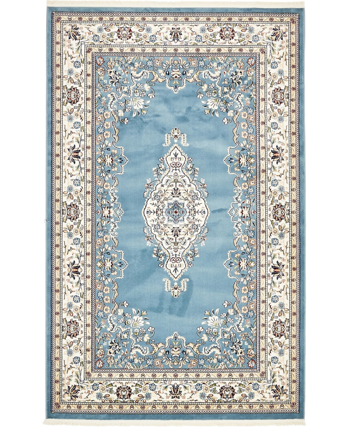 Click here for Bayshore Home Zara Zar1 5 x 8 Area Rug - Blue prices
