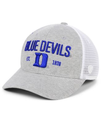 Top of the World Duke Blue Devils Notch Heather Trucker Cap - Macy's