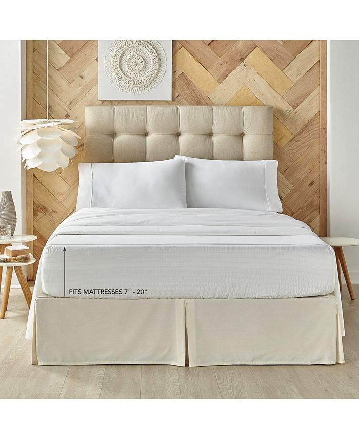 Royal Court J Queen New York Royal Fit Microfiber Sheet Set, Twin - Macy's