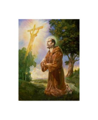 Hal Frenck 'Saint Francis Of Assisi' Canvas Art - 18" x 24" - Macy's