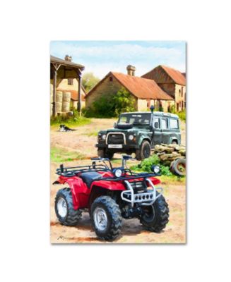 The Macneil Studio 'Quad Bike' Canvas Art - 30" x 47" - Macy's