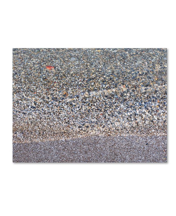 Trademark Global Kurt Shaffer 'Lakeshore Abstract' Canvas Art - 24" x ...