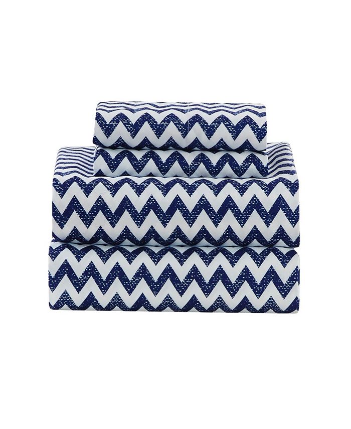 Duck River Textile Casey Chevron Queen Sheet Set - Macy's