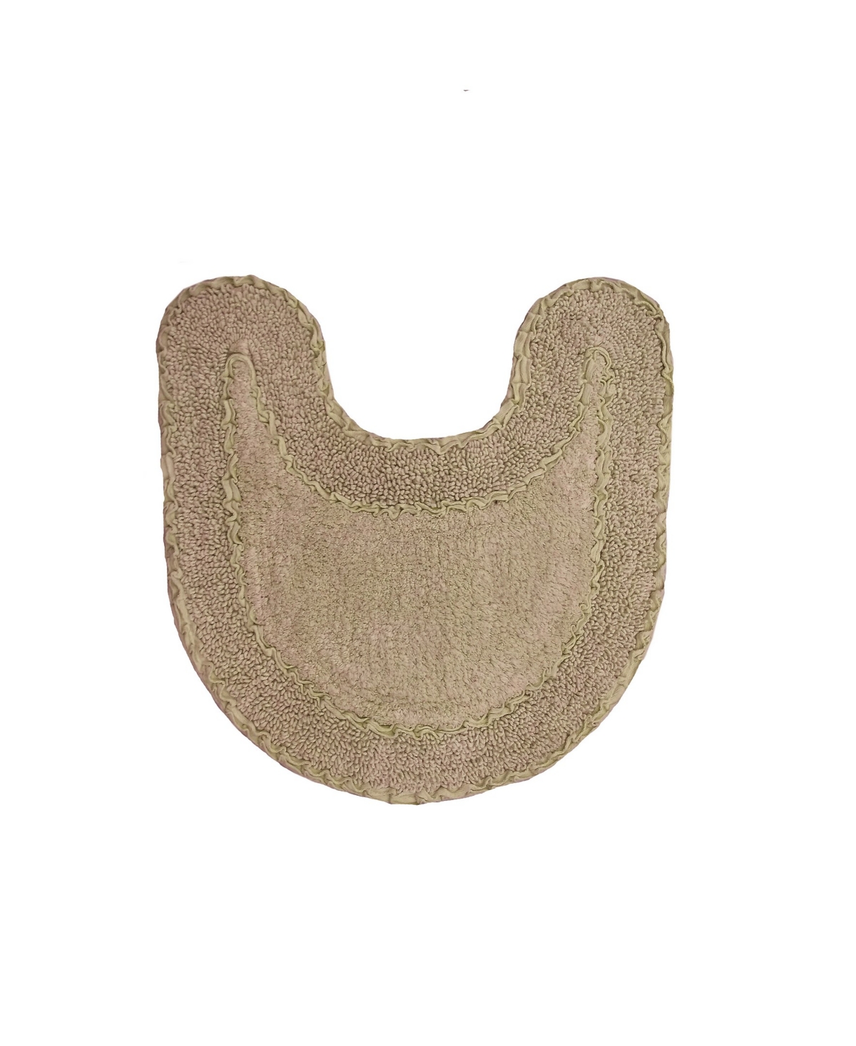 Click here for Home Weavers Double Ruffle Bath Rug  20 x 20 - Lin... prices