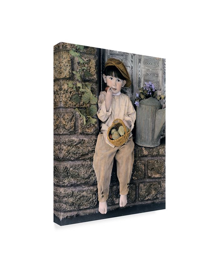 Trademark Global Sharon Forbes 'Watering Can' Canvas Art - 35" x 47 ...