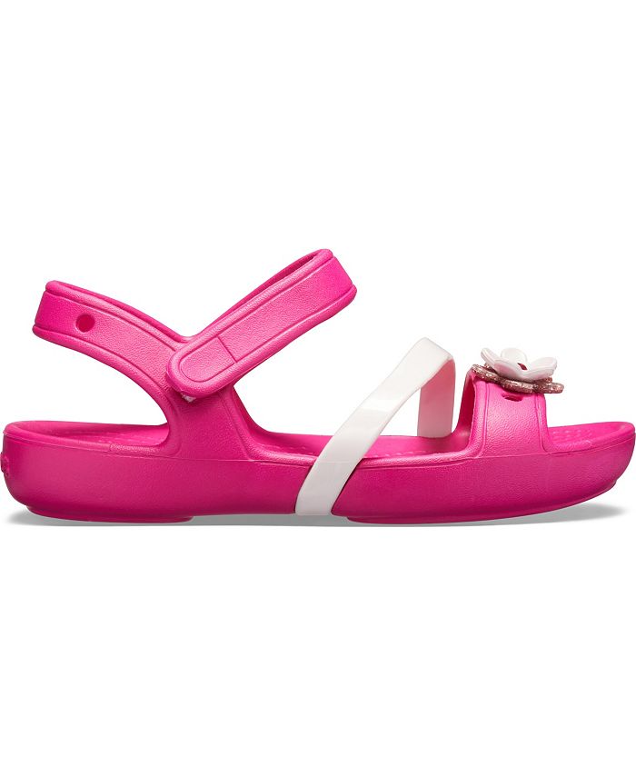 Crocs Baby, Toddler & Little Girls Lina Charm Sandal - Macy's