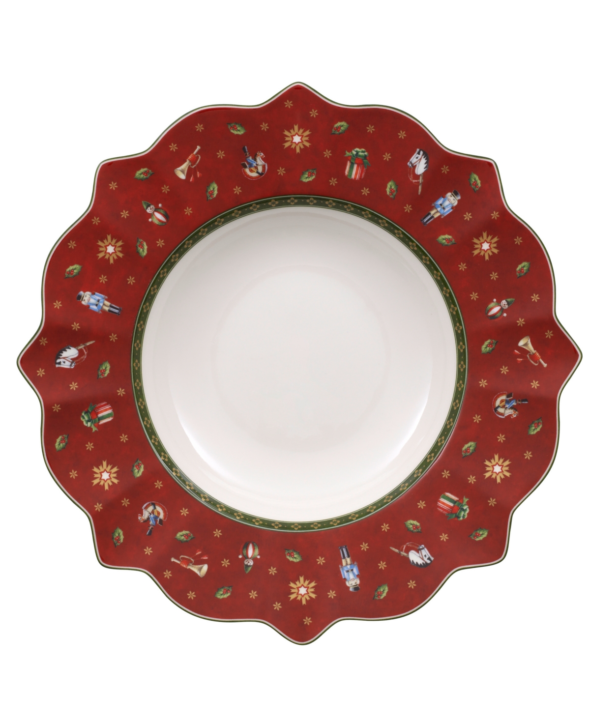Click here for Villeroy & Boch Toys Delight Red Rim Soup Bowl prices