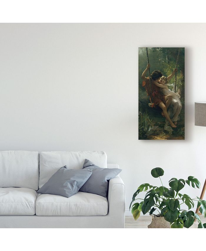 Trademark Global Pierre Auguste Cot 'Springtime, 1873' Canvas Art - 16 ...