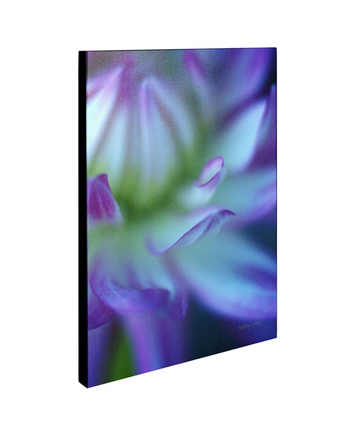 Trademark Global Kathy Yates 'The Color Purple' Canvas Art - 24" x 16 ...