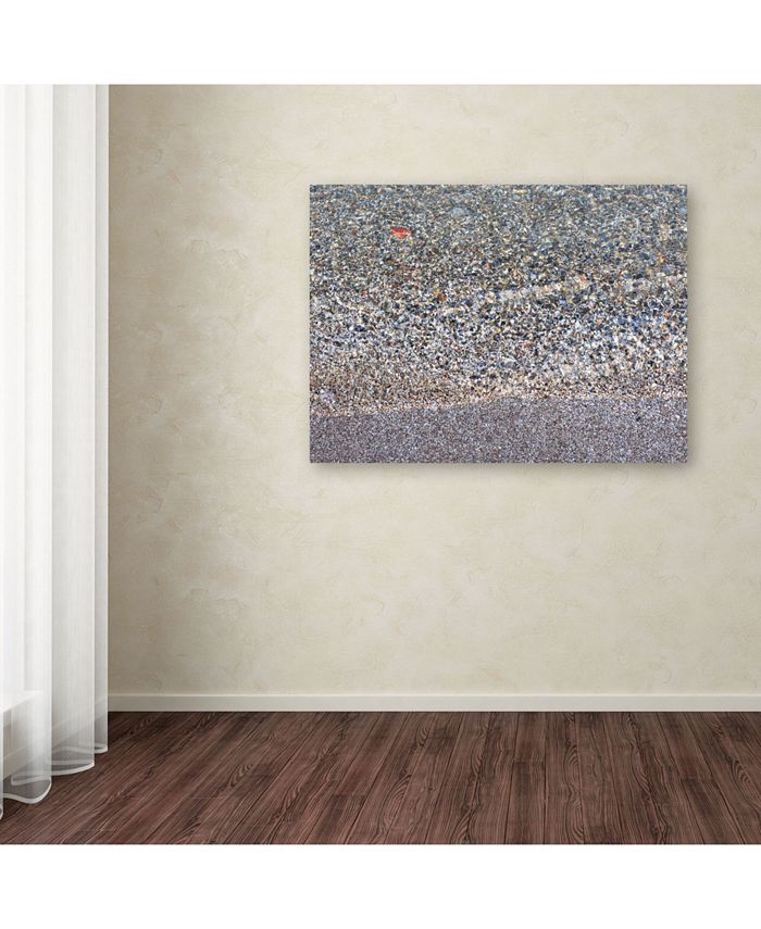 Trademark Global Kurt Shaffer 'Lakeshore Abstract' Canvas Art - 24" x ...