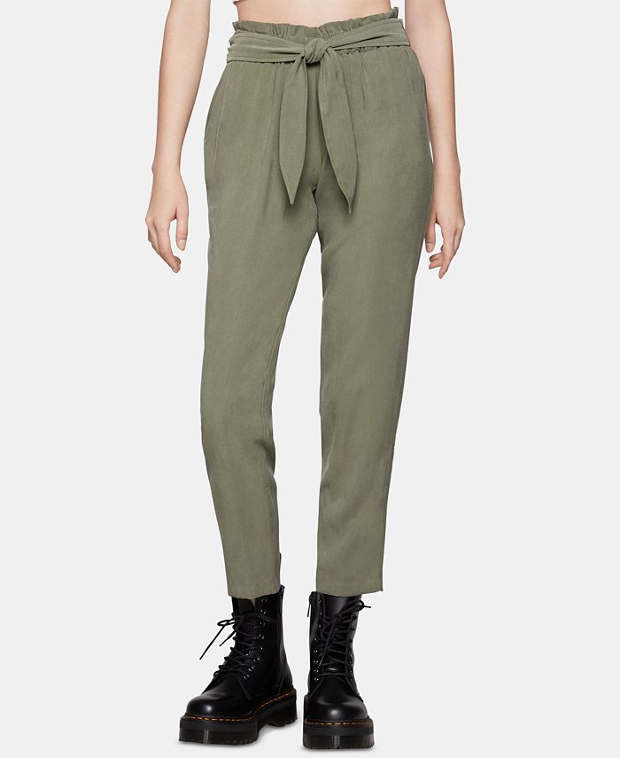 BCBGeneration Tie-Waist Pants - Macy's