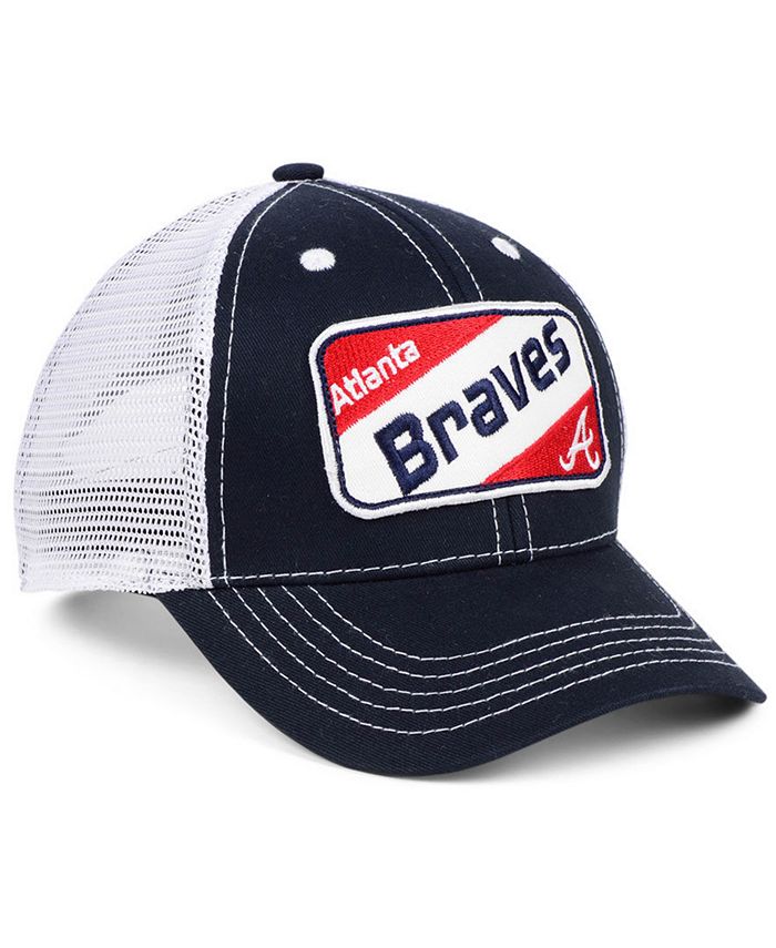 '47 Brand Little Boys Atlanta Braves Woodlawn Meshback MVP Snapback Cap ...