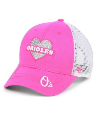 '47 Brand Girls' Baltimore Orioles Sweetheart Meshback MVP Cap - Macy's
