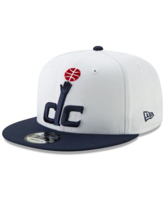 New Era Washington Wizards White XLT 9FIFTY Cap - Macy's