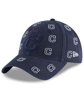 New Era Women's Cleveland Indians Logo Scatter Adjustable 9TWENTY Cap ...