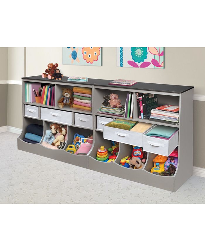 Badger Basket Combo Bin Storage Unit With Three Baskets - Macy's