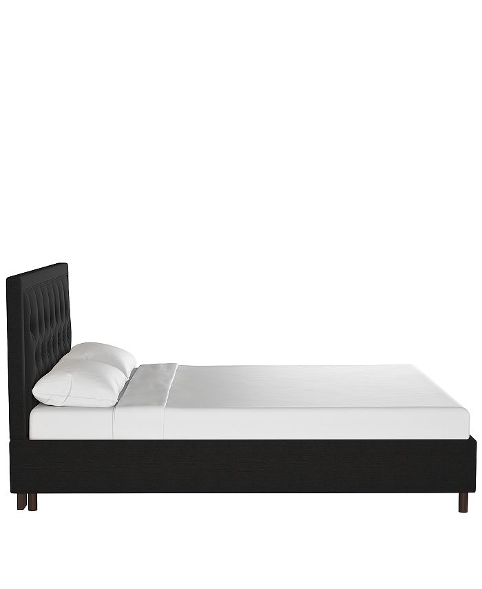 Skyline Low Profile Tufted Rectangle Platform Bed - Twin - Macy's