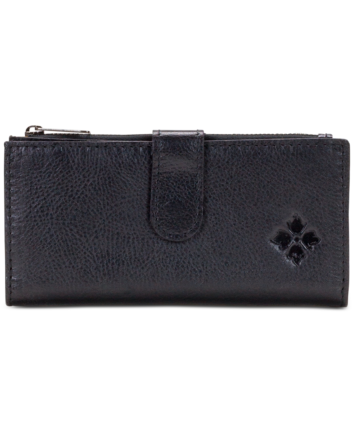 Click here for Patricia Nash Nazari Leather Wallet - Black/Silver prices