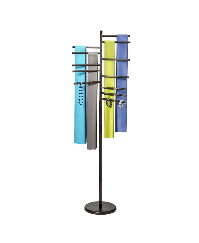 Lynk Floor Standing Pivoting Accessory Organizer Rack - Macy's