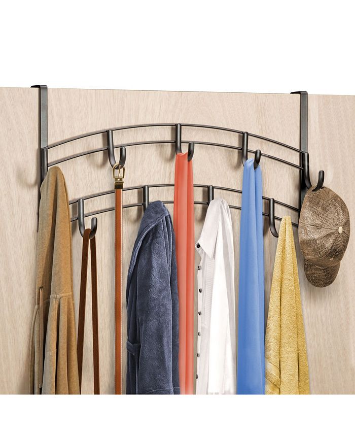 Lynk Over Door 9 Hook Organizer Rack - Macy's