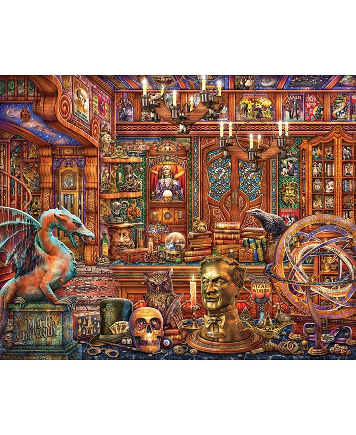 Springbok Puzzles Magic Emporium 500 Piece Jigsaw Puzzles - Macy's
