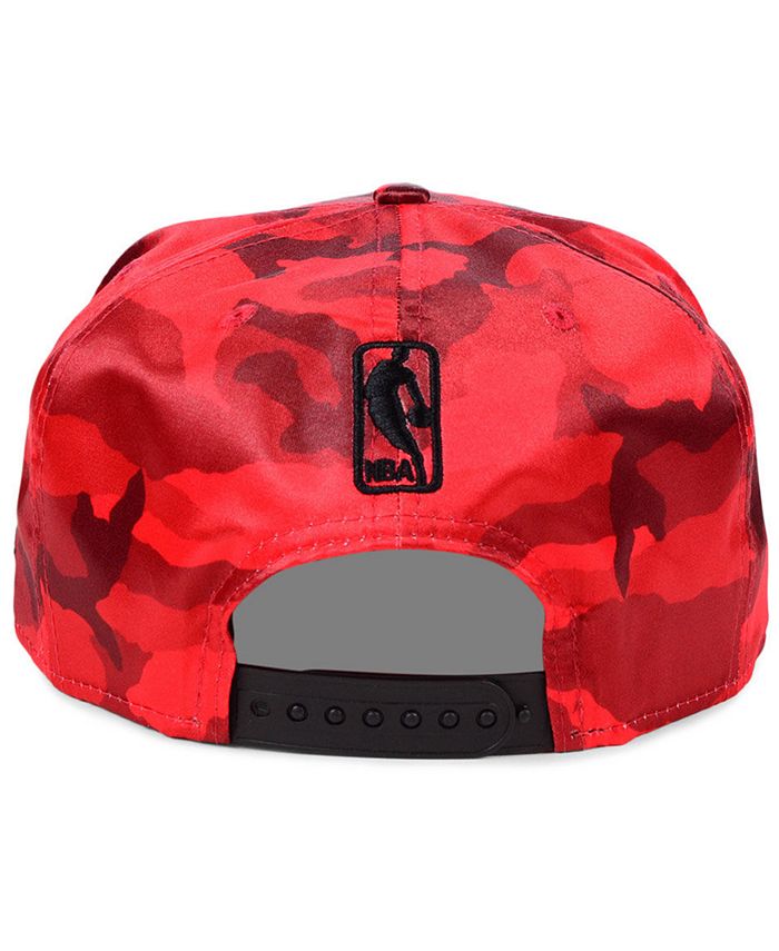 New Era Houston Rockets Satin Camo 9FIFTY Cap - Macy's
