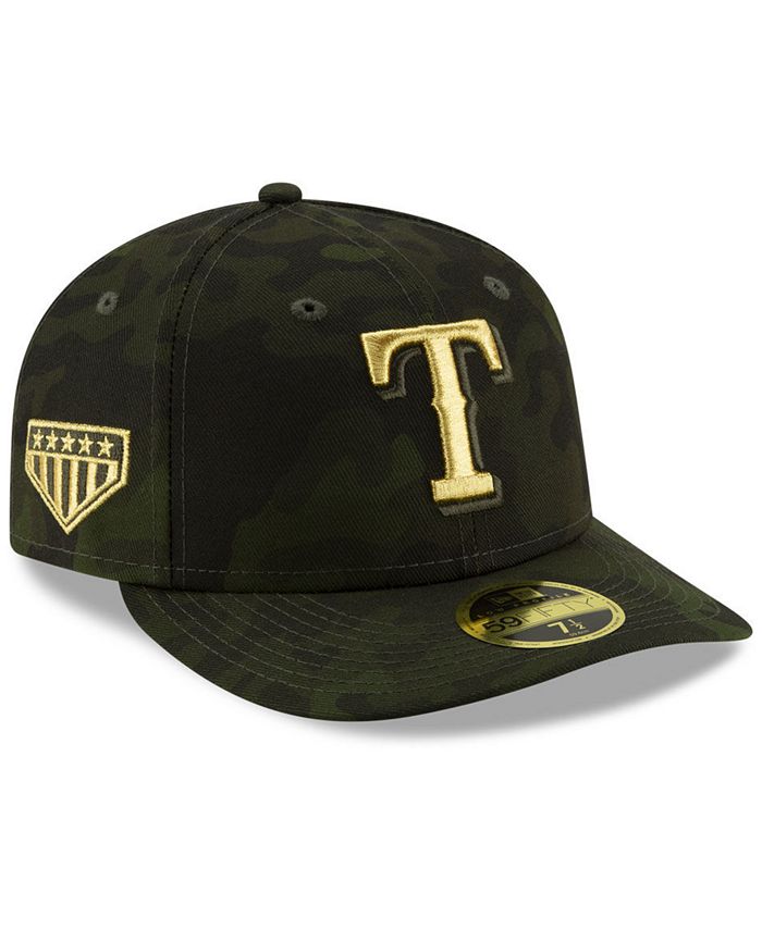 New Era Texas Rangers Armed Forces Day Low Profile 59FIFTY Fitted Cap ...