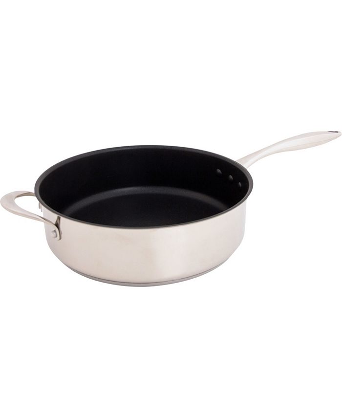 Ozeri Stainless Steel All-In-One Sauce Pan with APEO-Free Non-Stick ...