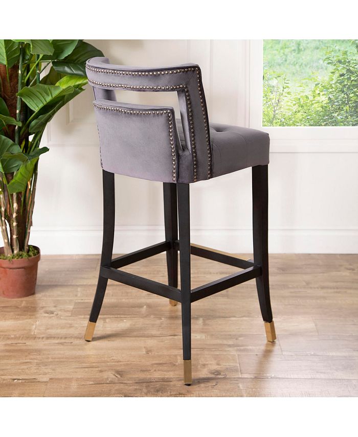Abbyson Living Caroline Bar Stool - Macy's