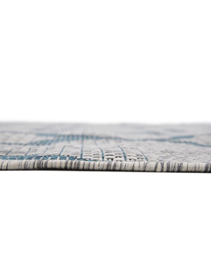 Bayshore Home Pashio Pas5 Blue 9' x 12' Area Rug - Macy's