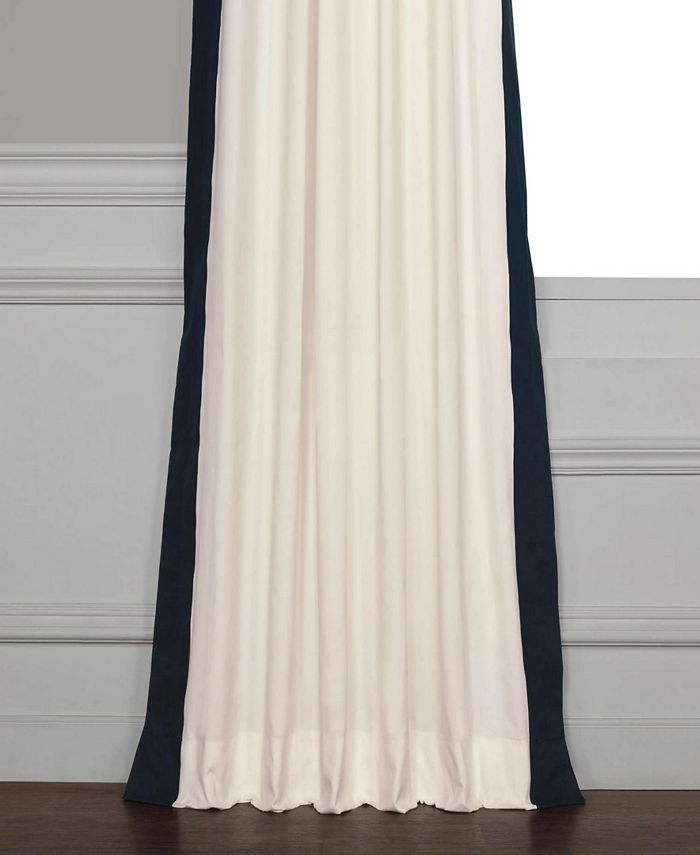 Exclusive Fabrics & Furnishings Panama Vertical Colorblock Panel, 50" x ...