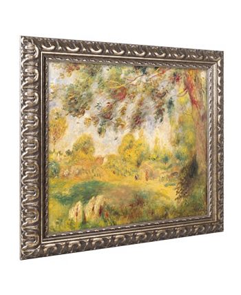 Trademark Global Pierre Auguste Renoir 'Spring Landscape' Ornate Framed ...