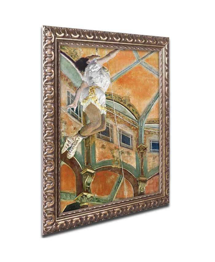 Trademark Global Edgar Degas 'Miss La La at the Cirque Fernando' Ornate ...