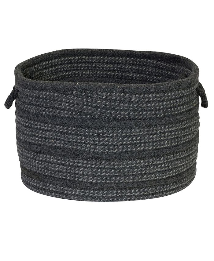 Colonial Mills Garrison Braided Storage Basket - Macy's