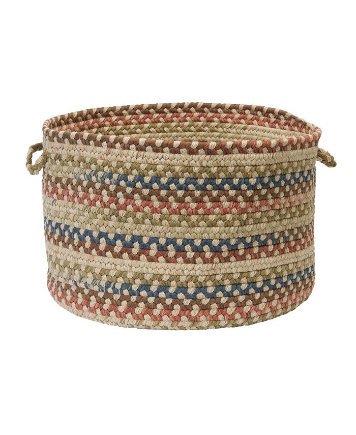 Colonial Mills Cedar Cove Braided Storage Basket - Macy's