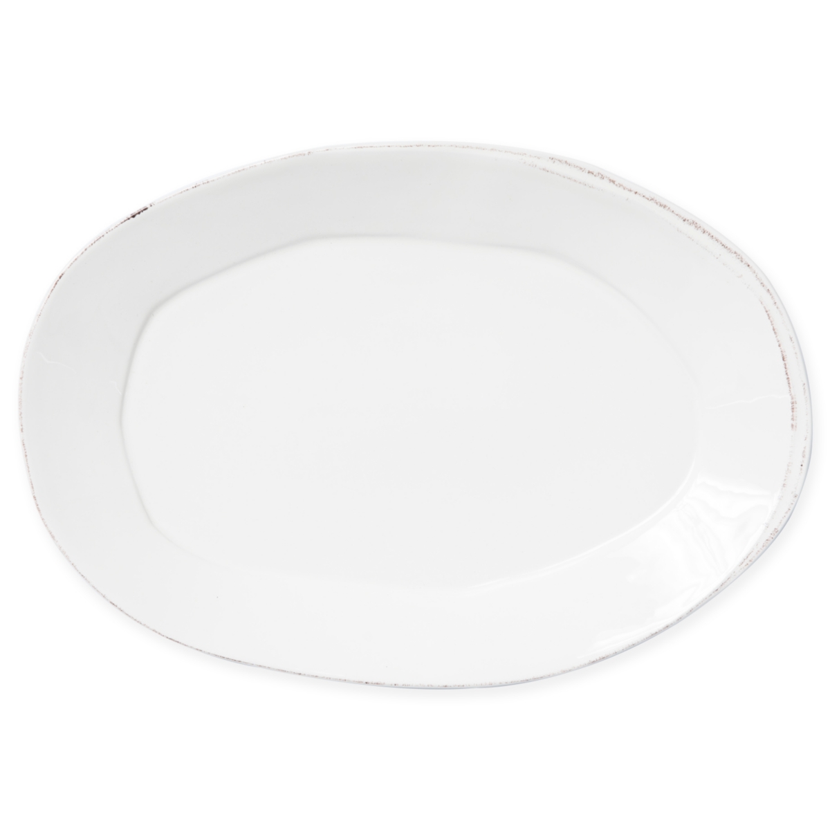 Click here for Vietri Lastra Collection Oval Platter - Linen prices