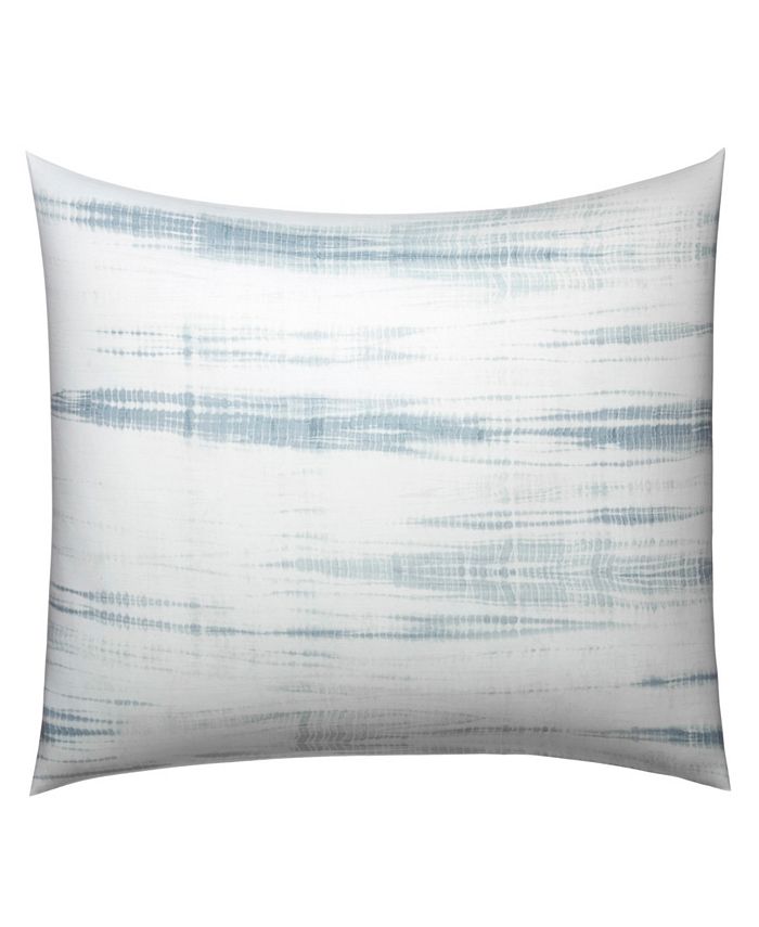 Vera Wang Marble Shibori Standard Sham - Macy's