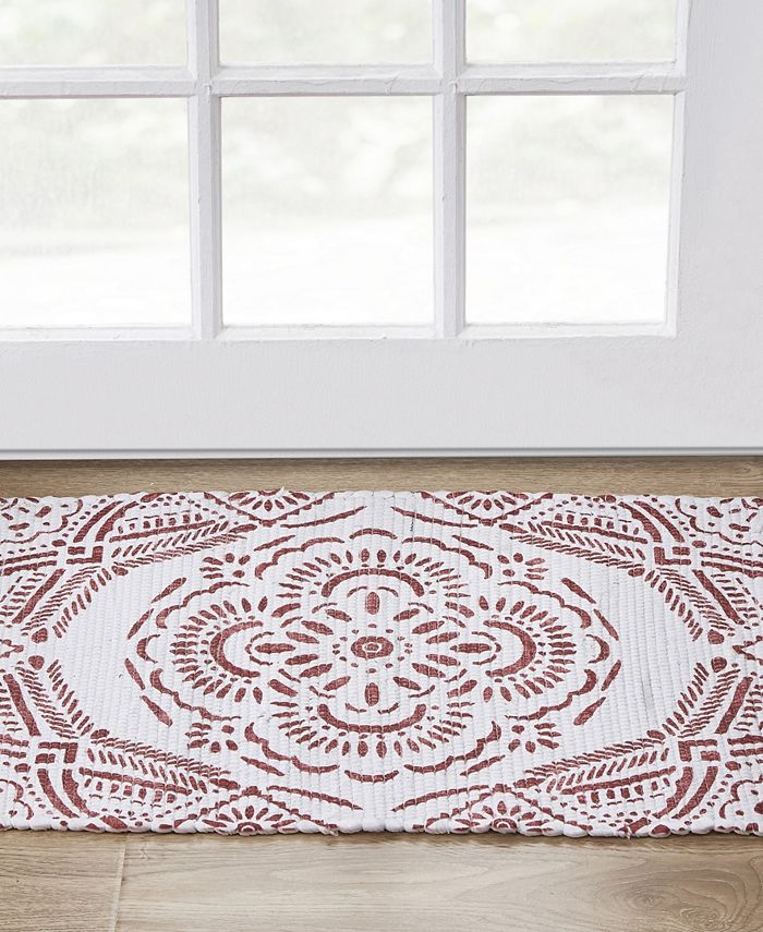 VCNY Home Cali Flatweave 30" x 46" Bath Rug - Macy's