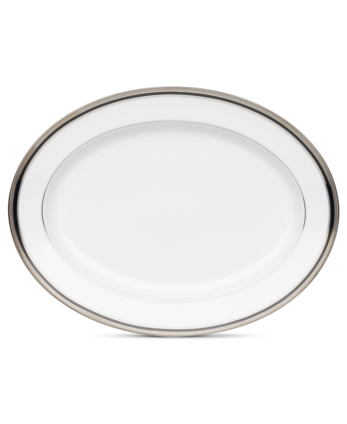 Click here for Noritake Dinnerware  Austin Platinum Oval Platter prices