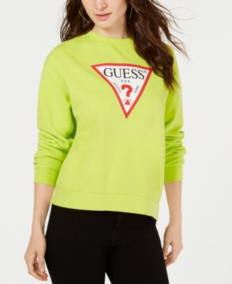 GUESS Neon Graphic Sweatshirt - Macy's