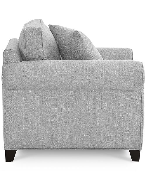 Furniture Banhart 41" Fabric Arm Chair, Created for Macy's & Reviews ...