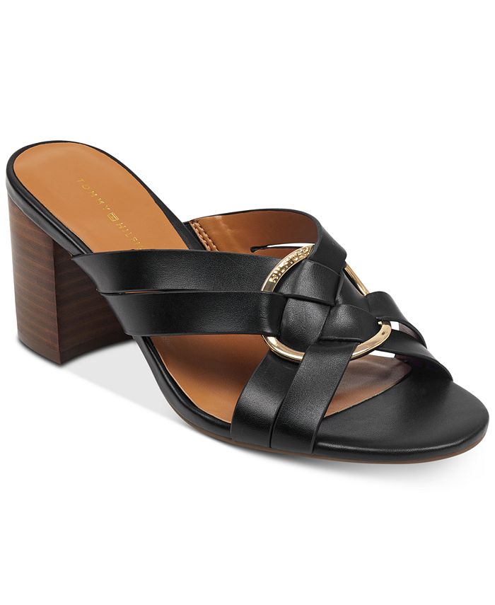 Tommy Hilfiger Enna Slide Sandals - Macy's