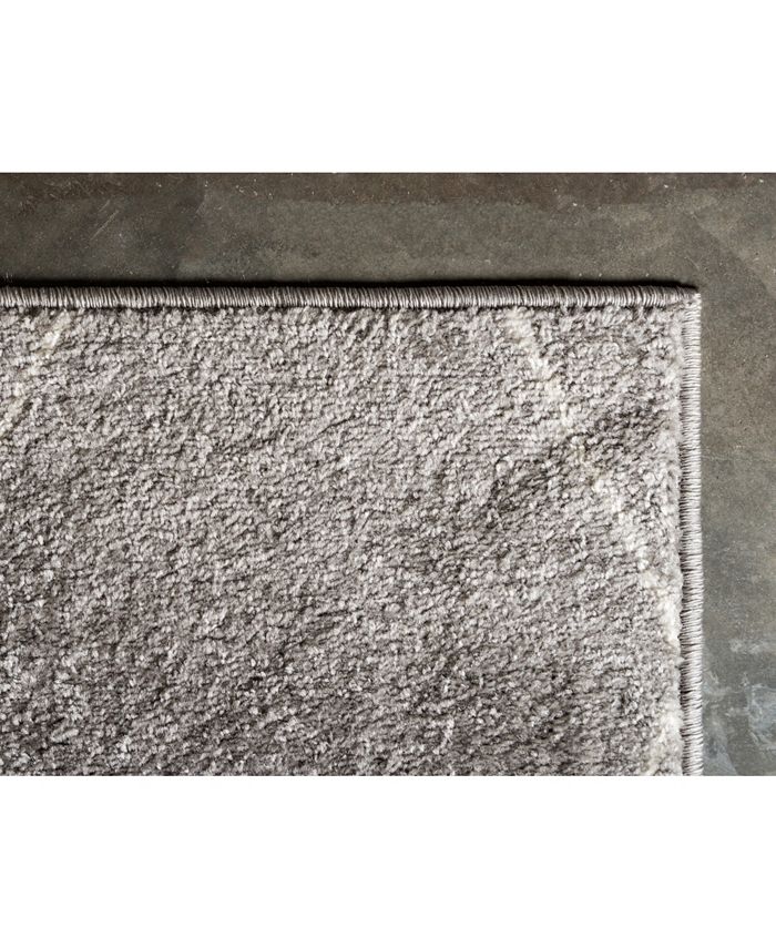 Bayshore Home Plexity Plx1 Light Gray 8' x 10' Area Rug - Macy's