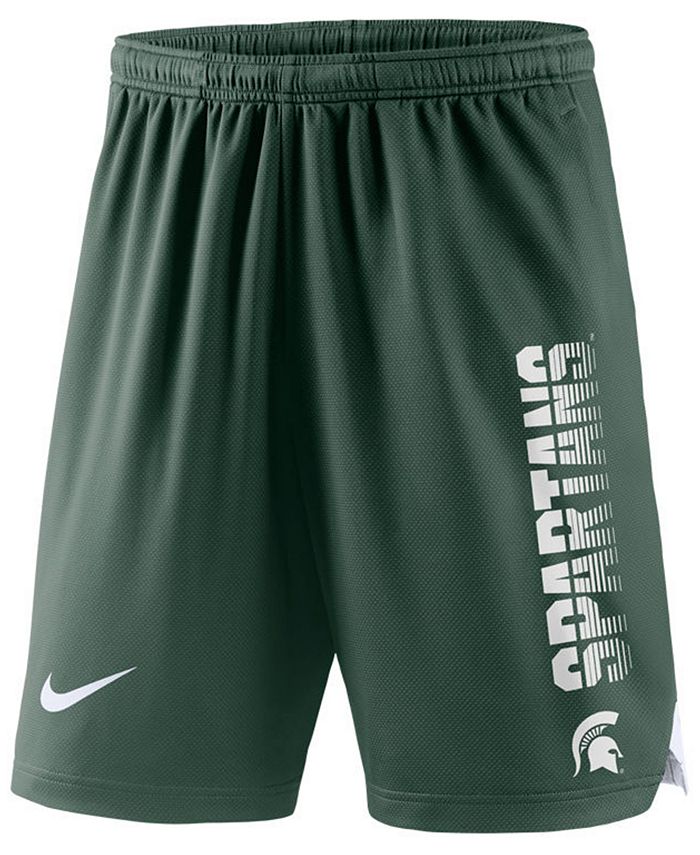 Nike Men's Michigan State Spartans Breathe Knit Shorts - Macy's