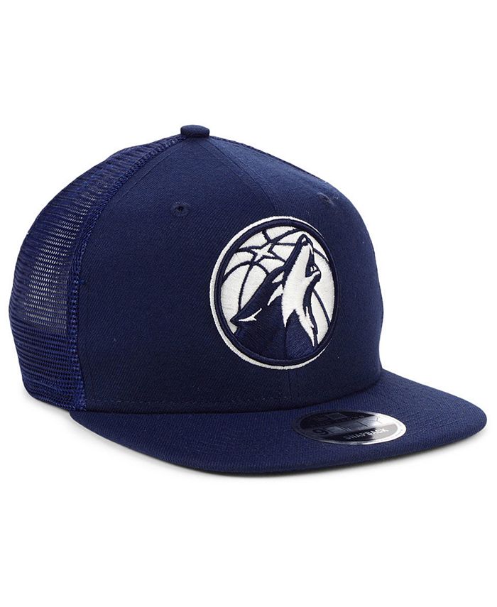 New Era Minnesota Timberwolves Dub Fresh Trucker 9FIFTY Snapback Cap ...