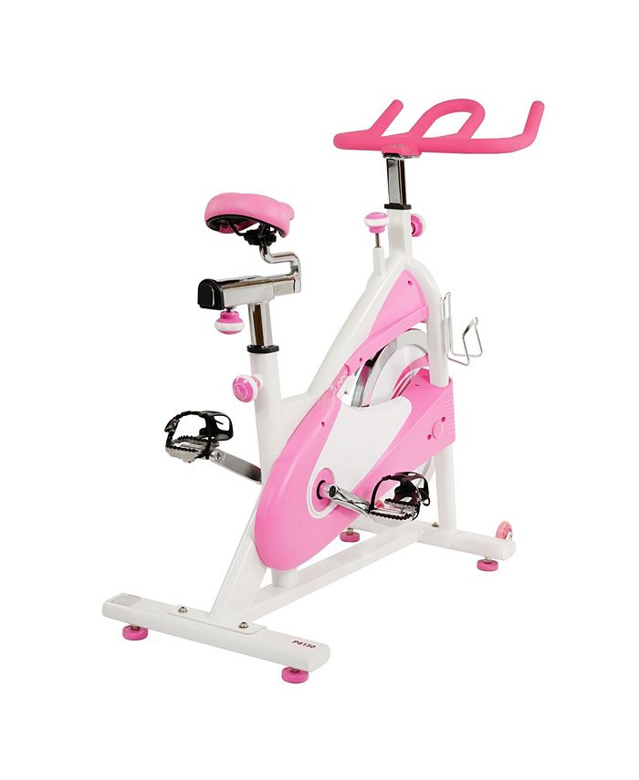 Sunny Health & Fitness Sunny Health and Fitness Pink Indoor Cycling ...